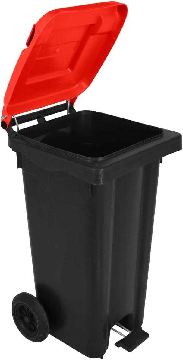 Safir 90L Waste Container – Black – Sphere Store